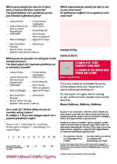 Welsh Persuasion Pathway Survey Card V1